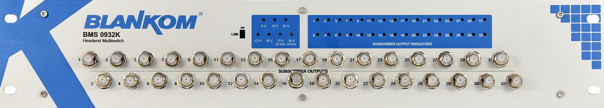 Headend Multiswitch 9x32 | BLANKOM BMS-0932K